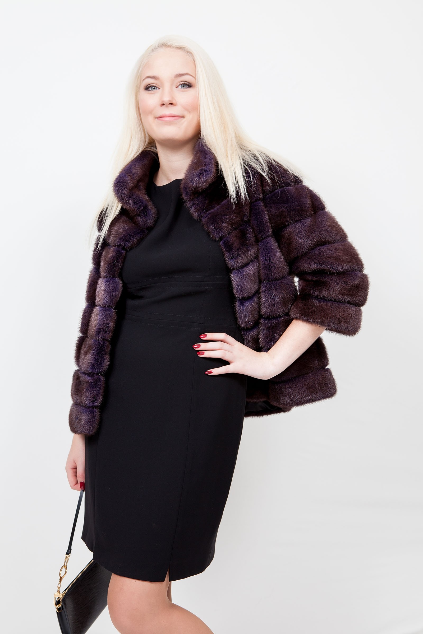 Violet Mink Jacket