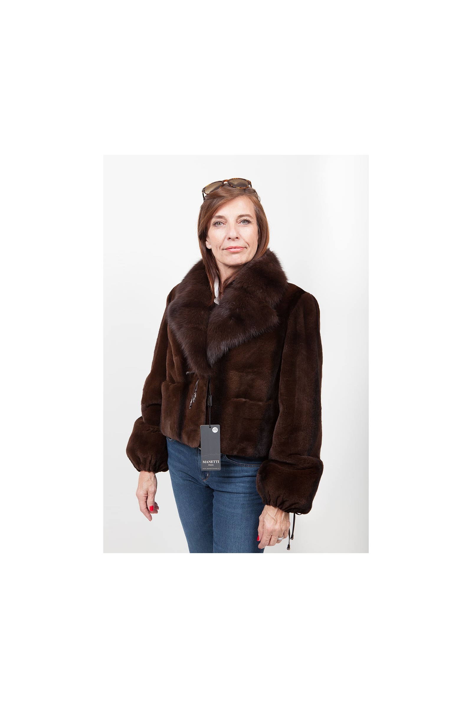 Sheared Mink and Sable Jacket