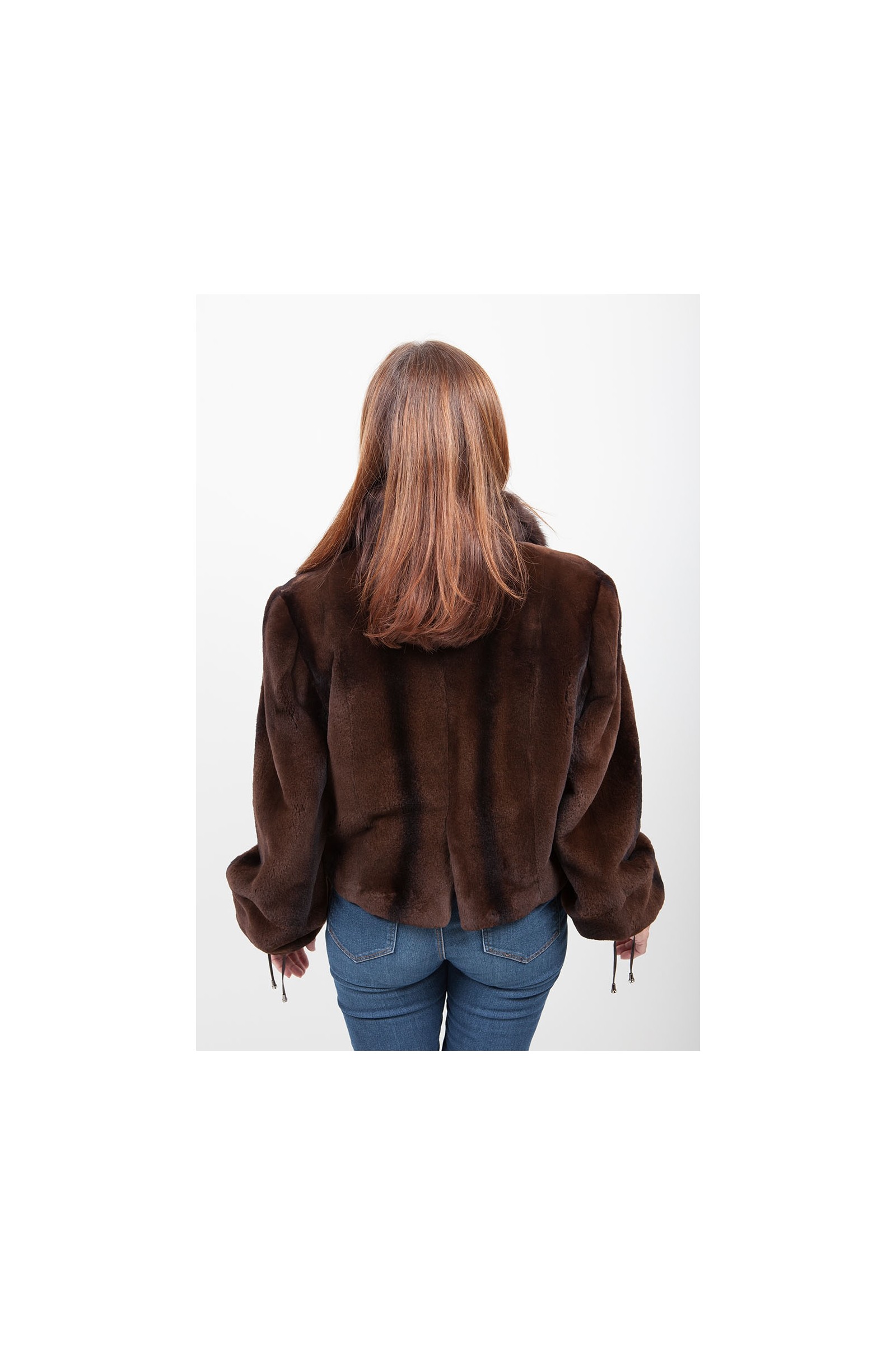 Sheared Mink and Sable Jacket