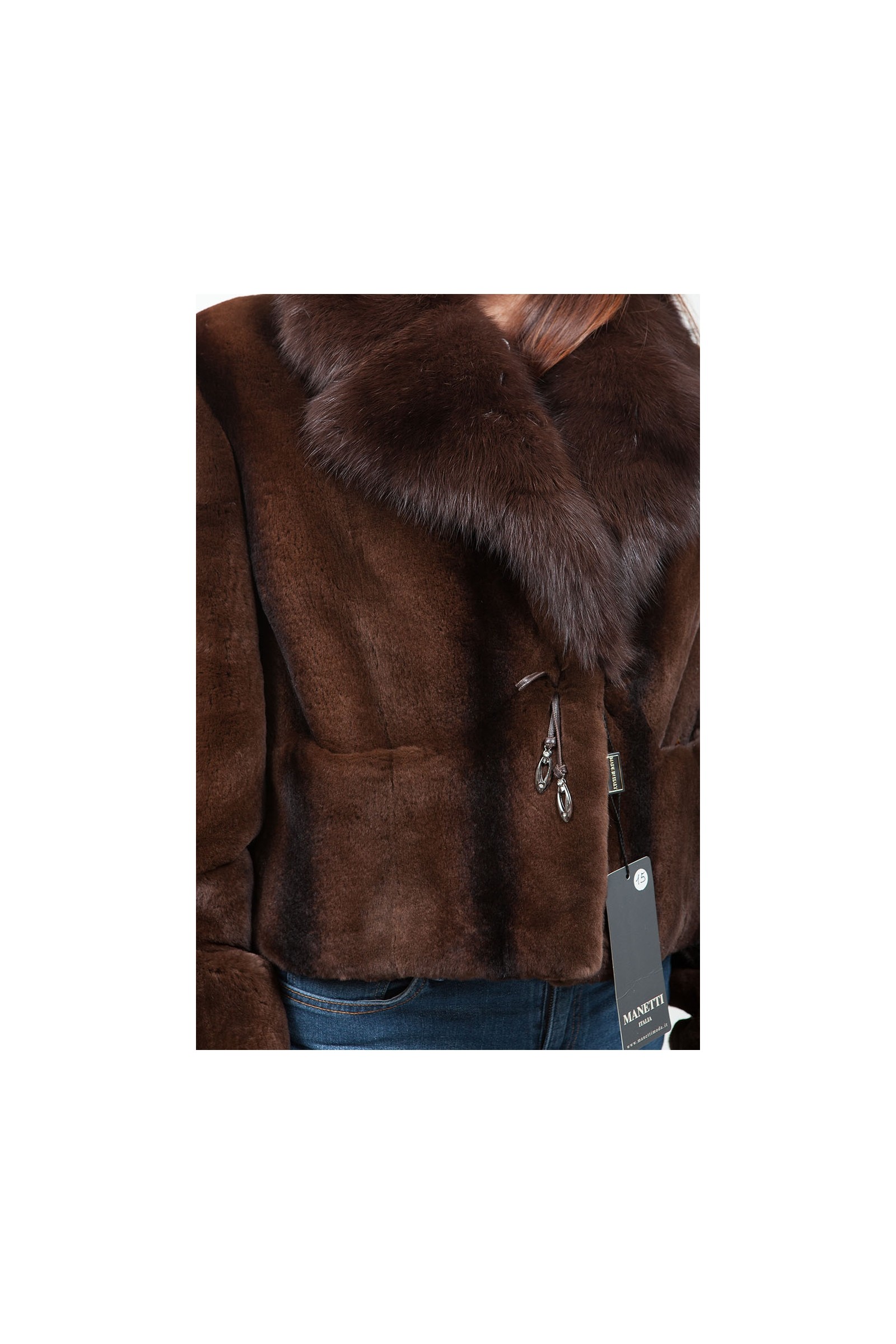 Sheared Mink and Sable Jacket